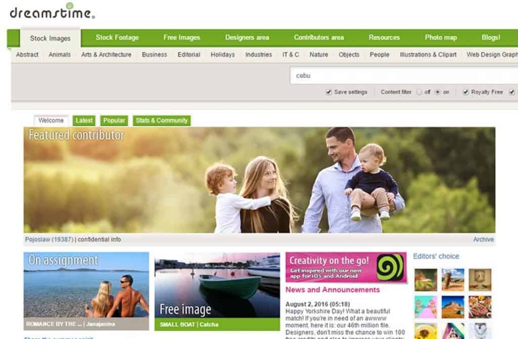 Dreamstime Overview – Stock Photo Guides